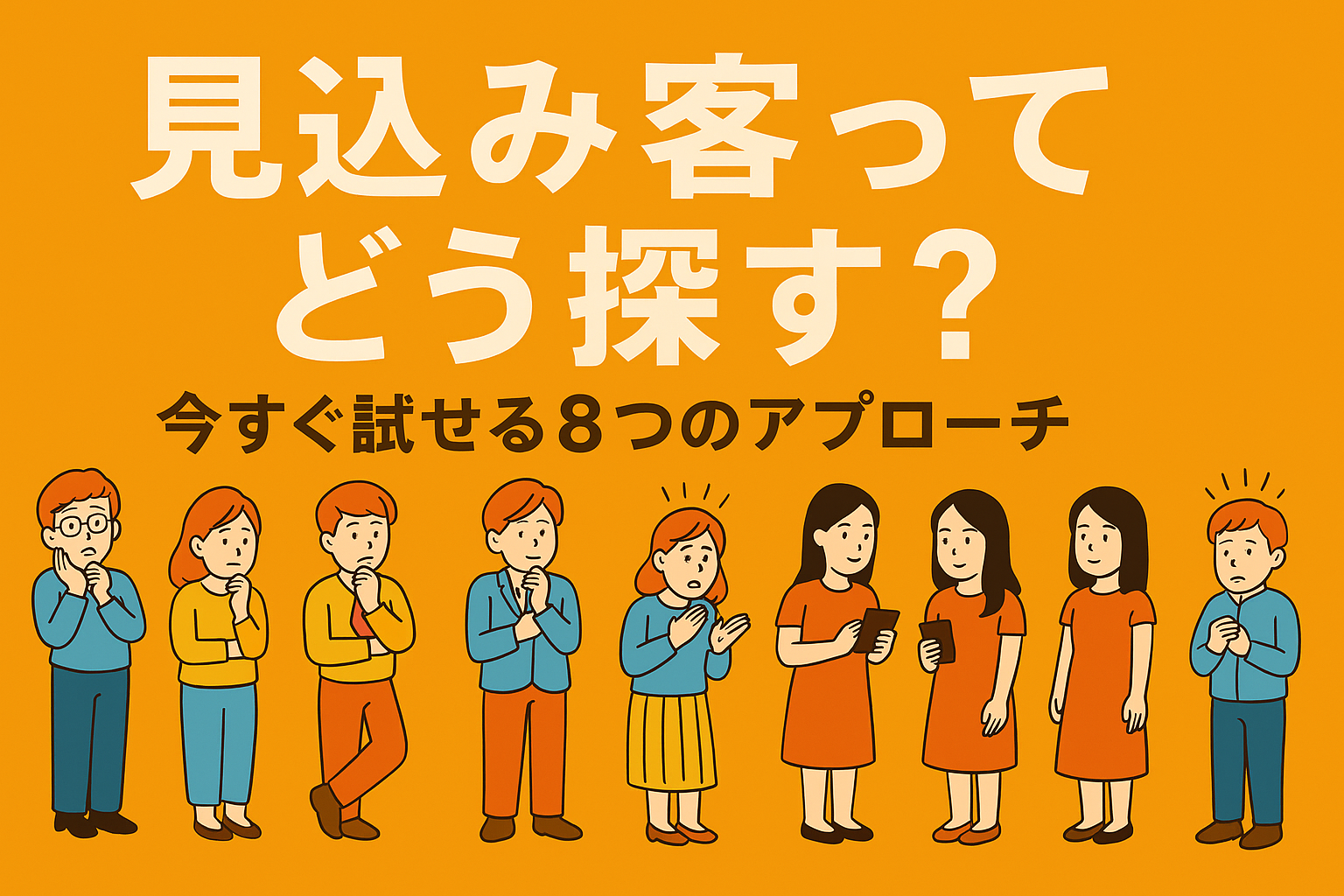 見込み客ってどう探す？今すぐ試せる8つのアプローチ | cofucoma